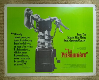 Woman In Chains - La Prisonniere – Clouzot Original Movie Poster ...
