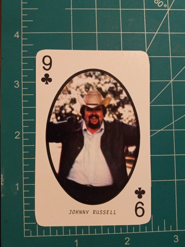 1978 COUNTRY MUSIC STAR CARD JOHNNY RUSSELL | eBay
