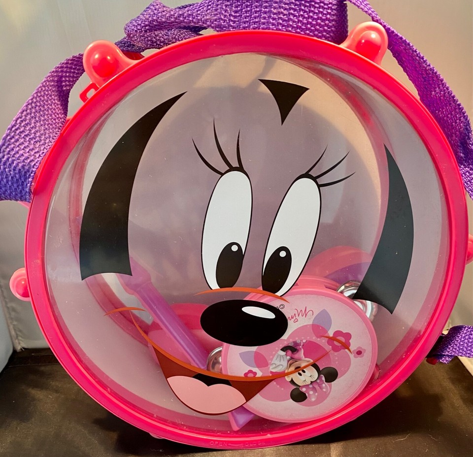 Disney Merchandise Minnie Mouse Music Play Set drums flute whistle ...