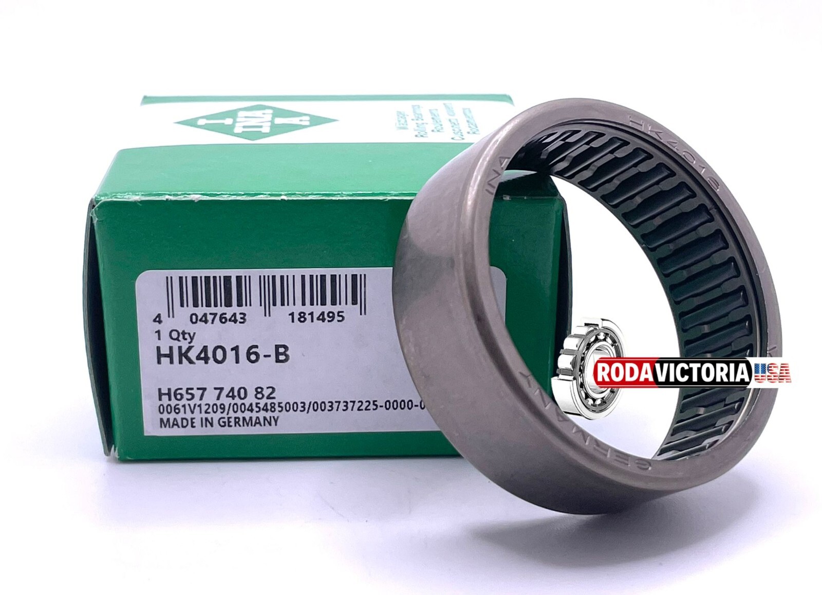INA HK4016 Needle Roller Bearing Size (mm) : 40x47x16 NEW MADE IN ...