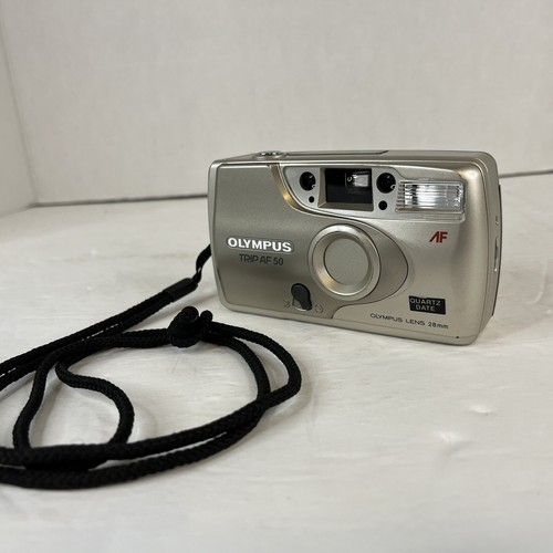 Olympus Trip 50 AF Quartz Date 35mm Point & Shoot Film Camera ...