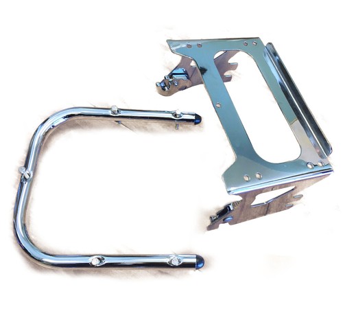 Detachable 2-UP Two-up Rack Tour Pack Rack for Harley Davidson Touring ...