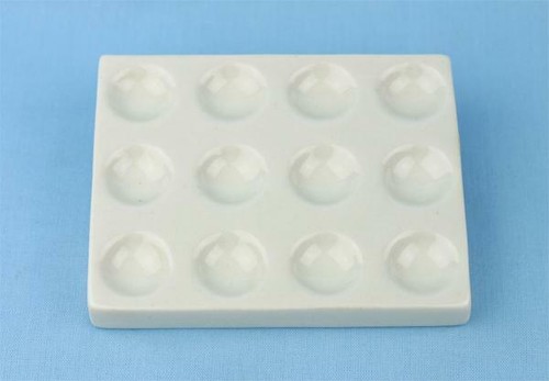 PORCELAIN SPOT PLATE 12 WELL | eBay