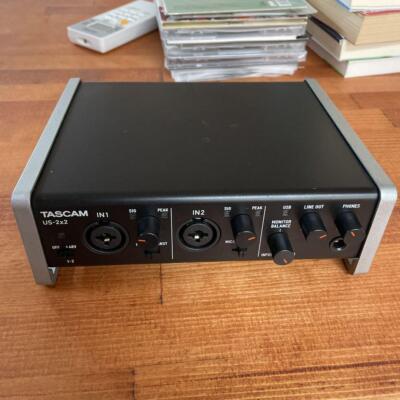TASCAM US-2x2 2-In 2-Out Two Channel USB Audio MIDI Recording Interface ...