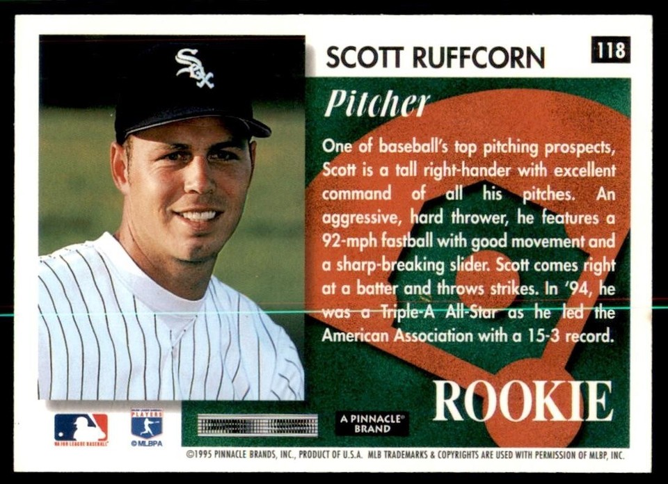 1995 Score Summit #118 Scott Ruffcorn Rookie | eBay