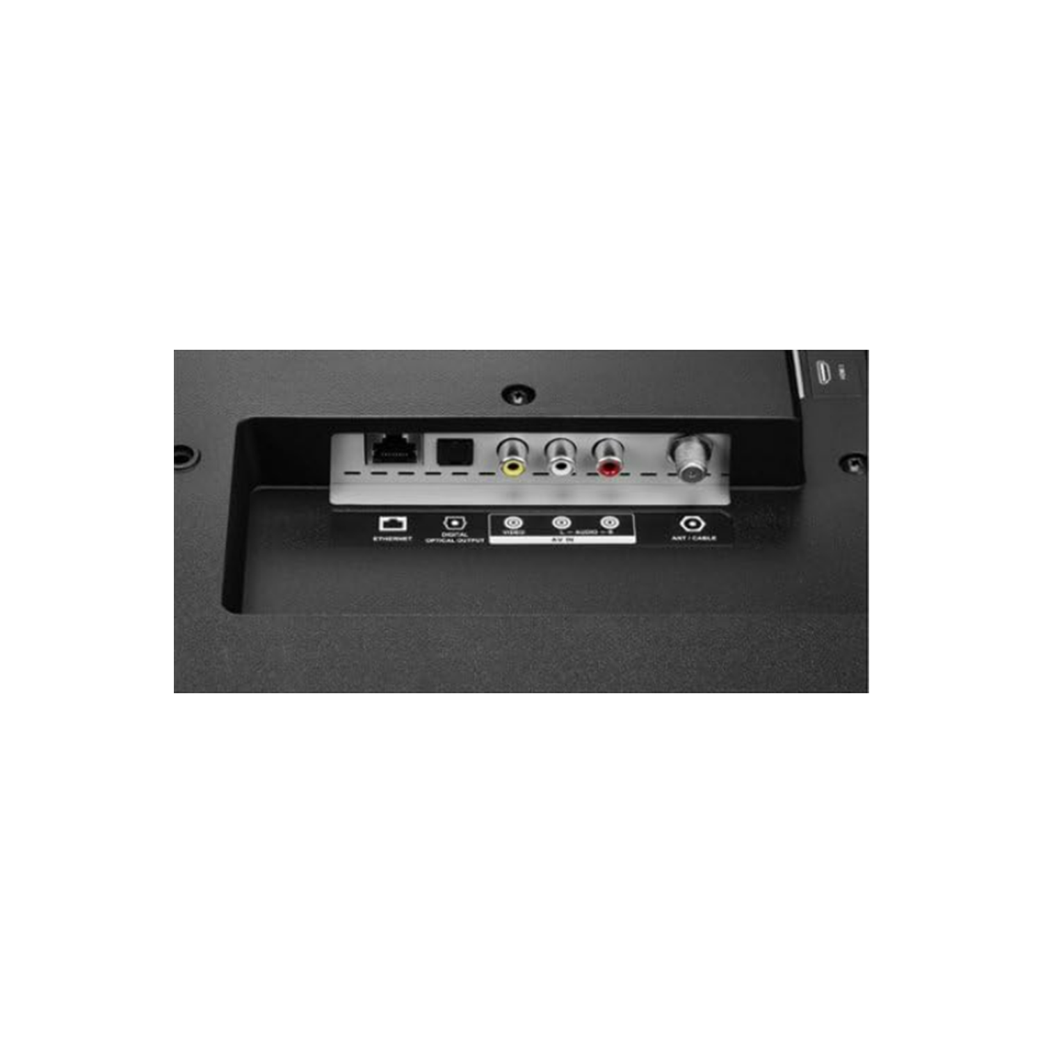 43-inch 4K Black Ultra HD LED High Bright Resolution Television HDR ...