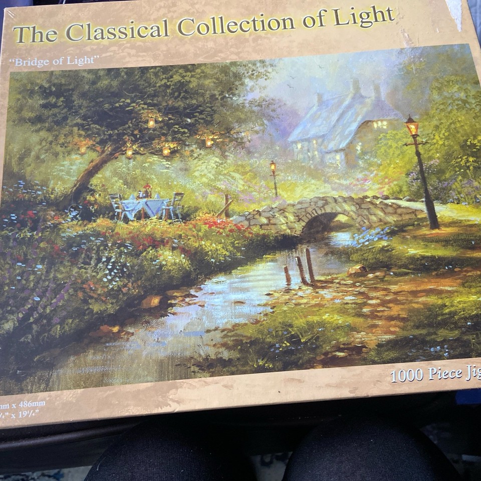 NEW -BRIDGE OF LIGHT JIGSAW - CLASSICAL COLLECTION - 1000 PIECE - NEW ...