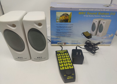 MRC Sound Station 312 Controller with 18 Realistic Digital Railroad ...