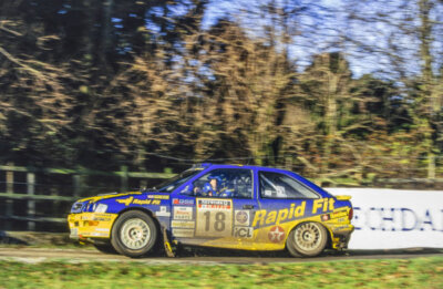 Gwyndaf Evans Howard Davies Ford Escort Cosworth WRC Rally Car 1995 Old ...