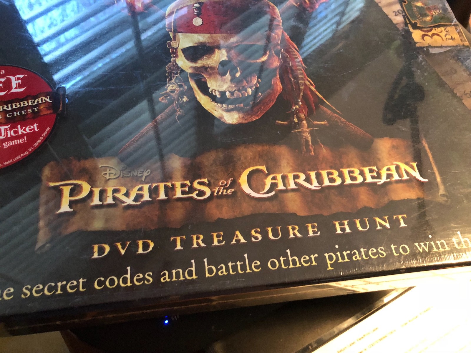 Pirates of the Caribbean DVD Treasure Hunt Game 2006 | eBay
