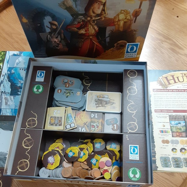 Treasure Hunter Board Game by Richard Garfield Queen Games for sale ...