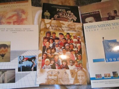 1983 1988 1995 1984 1996 1986 Commemorative Year Set Album LOT with ...