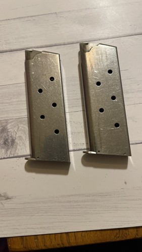 1911 6rd Compact Magazine 45 ACP Stainless 2 | eBay