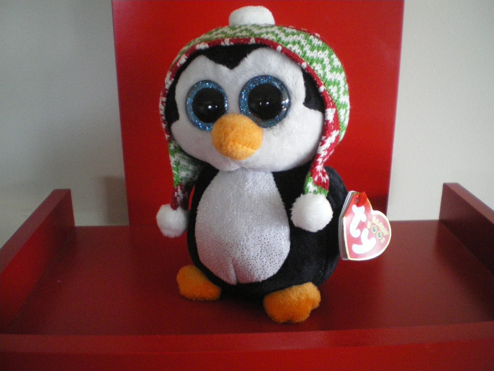 Ty Beanie Boos PENELOPE the Penguin 6 inch NWMT. NEW CHRISTMAS BEANIE ...