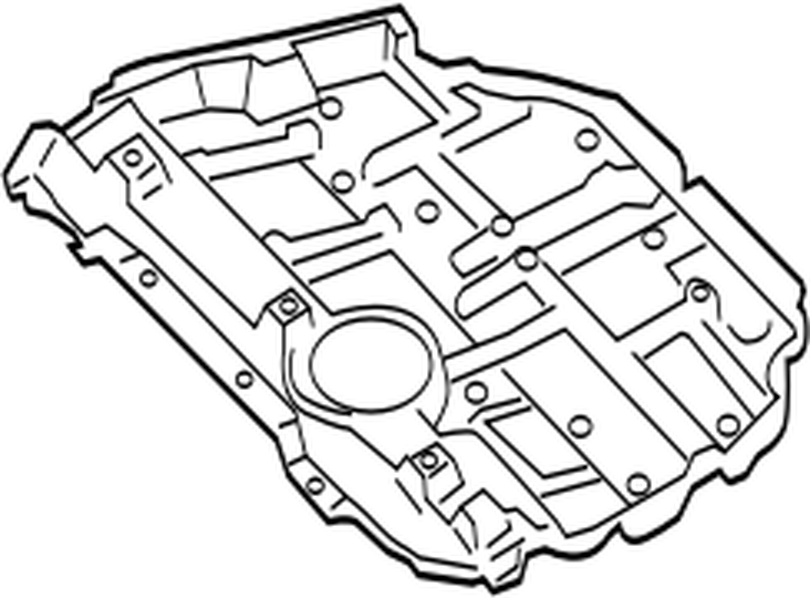 51410-12092 Toyota Cover assy, engine under, no.1 5141012092, New ...