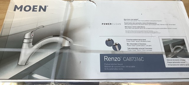 Moen Renzo CA87316C Chrome Kitchen Faucet for sale online | eBay