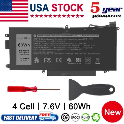 71TG4 Laptop Battery For Dell Latitude 5289 7389 7390 2in1 Series K5XWW ...
