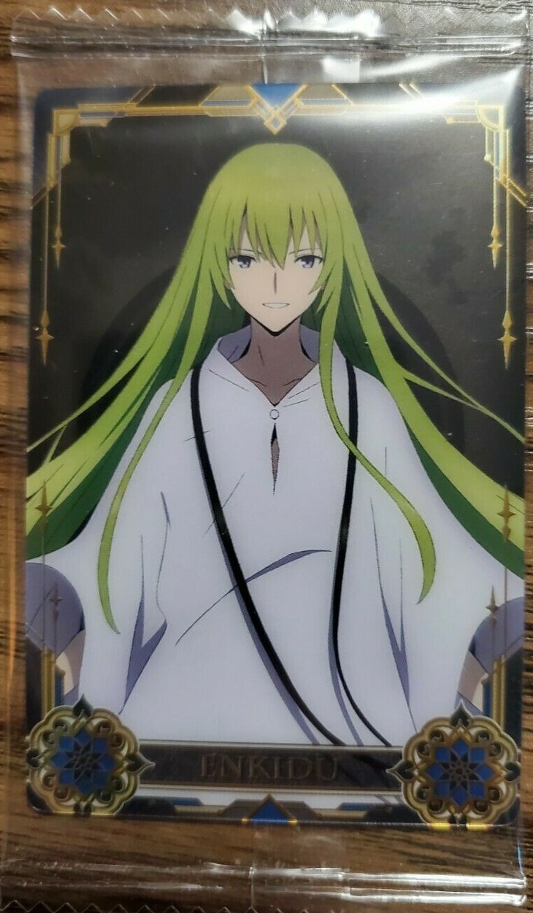 Lancer Enkidu Fate Grand Order FGO Babylonia Anime Wafer Card Vol1 15 ...