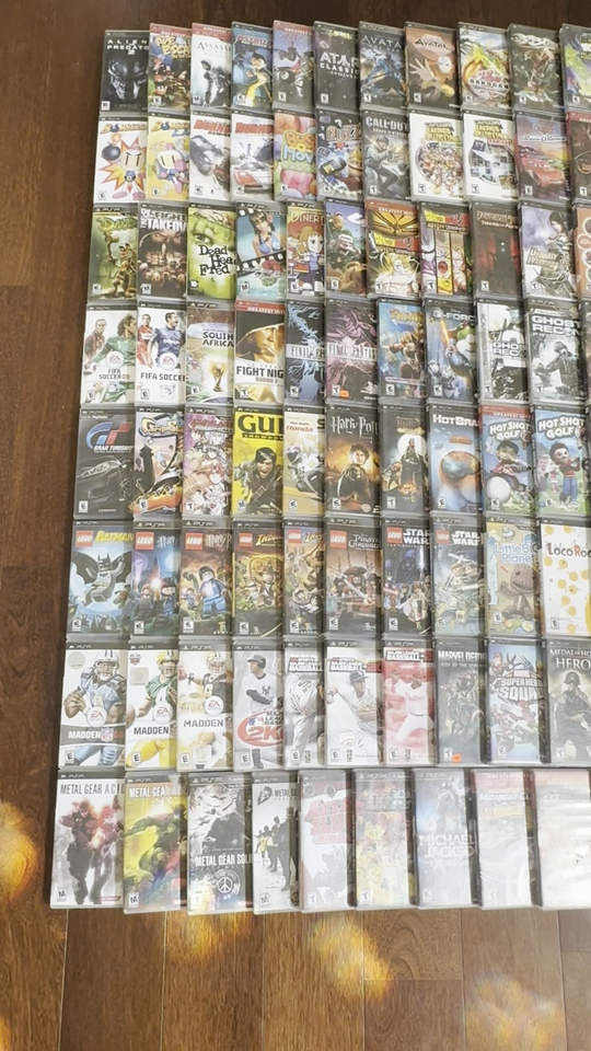 Sony PSP Authentic 500+ Video Games Collection *Pick and Choose Your ...