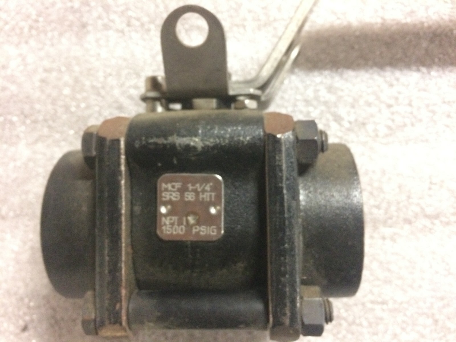 MCF SRS56HTT Steel Ball Valve 1 1/4" - NPT 1" - 1500 PSIG | eBay