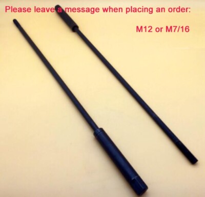 1x R8 Draw Bar For Milling Machine Part Overall Drawbar M12 or M7/16 ...