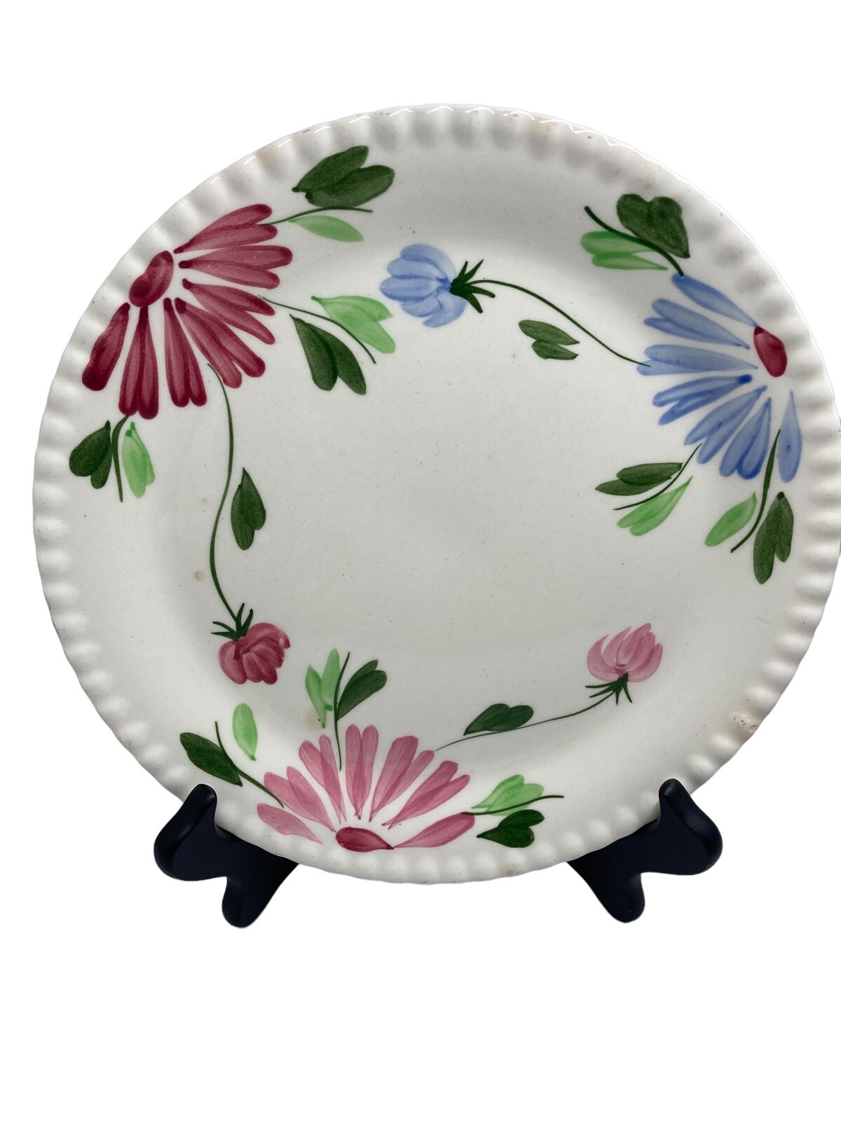 FOUR Vintage Blue Ridge Hand painted underglaze Southern Potteries ...