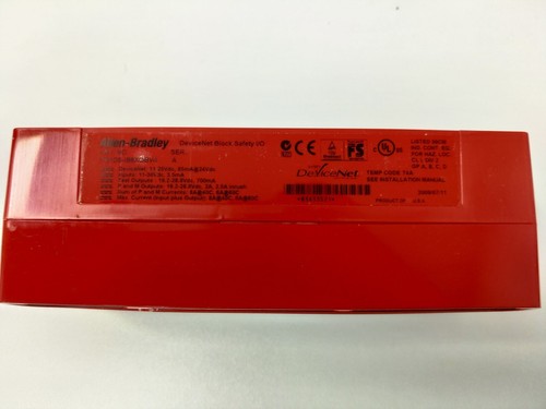 ALLEN BRADLEY 1791DS-IB8XOBV4 DeviceNet Safety I/O Module - NEW IN BOX ...