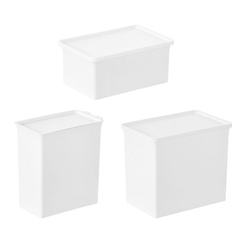 Laundry Detergent Powder Container Modern Waterproof Lidded Storage Box ...
