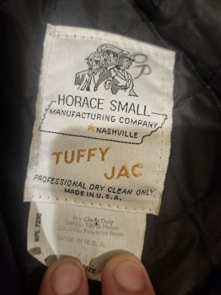 Horace Small Tuffy Jac Denever FD Fire Department Jacket | eBay