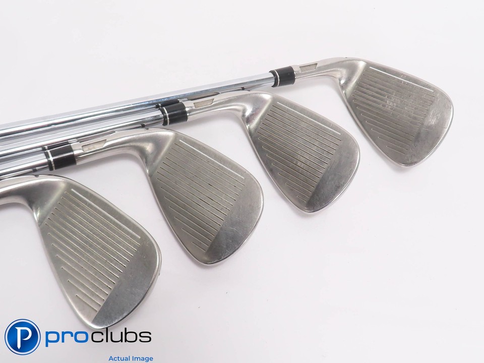 TaylorMade SIM 2 MAX 4-PW,AW IRON SET - KBS MAX MT 85 Stiff Flex Steel ...