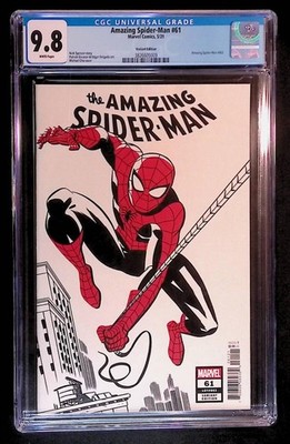 Amazing Spider-Man #61, Variant Cvr, CGC 9.8, Marvel Comics, 2021 | eBay