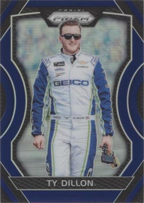 2018 Panini Prizm - Ty Dillon #16 Blue Prizm /99 for sale online | eBay