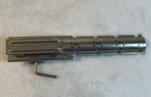 Vintage David Traum Co. Skirt Maker Ruler Hem Dress Seamstress ...