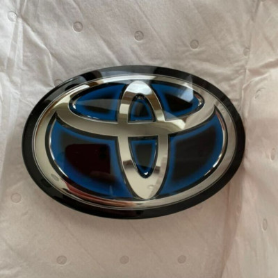 OEM TOYOTA LEXUS Blue Front Grille Emblem 90975-02136 COROLLA Genuine ...