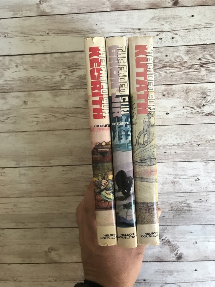 The Faded Sun Trilogy By C.J. Cherryh Doubleday Inc ‘78, ‘79 BCE | eBay