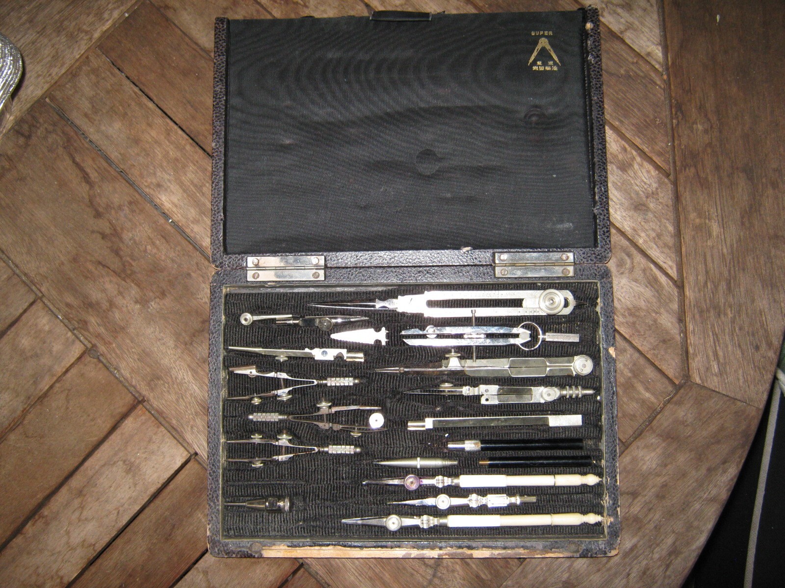 Vintage Technical Drawing Set | eBay