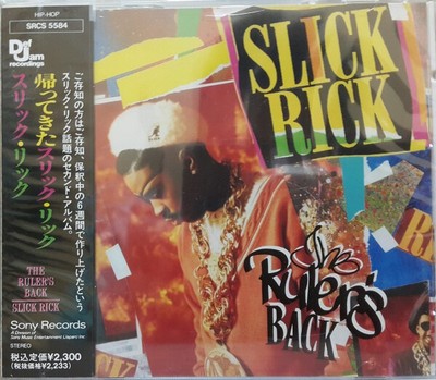 SLICK RICK The Ruler's Back JAPAN CD SRCS 5584 PROMO 1991 NEW s11985 | eBay