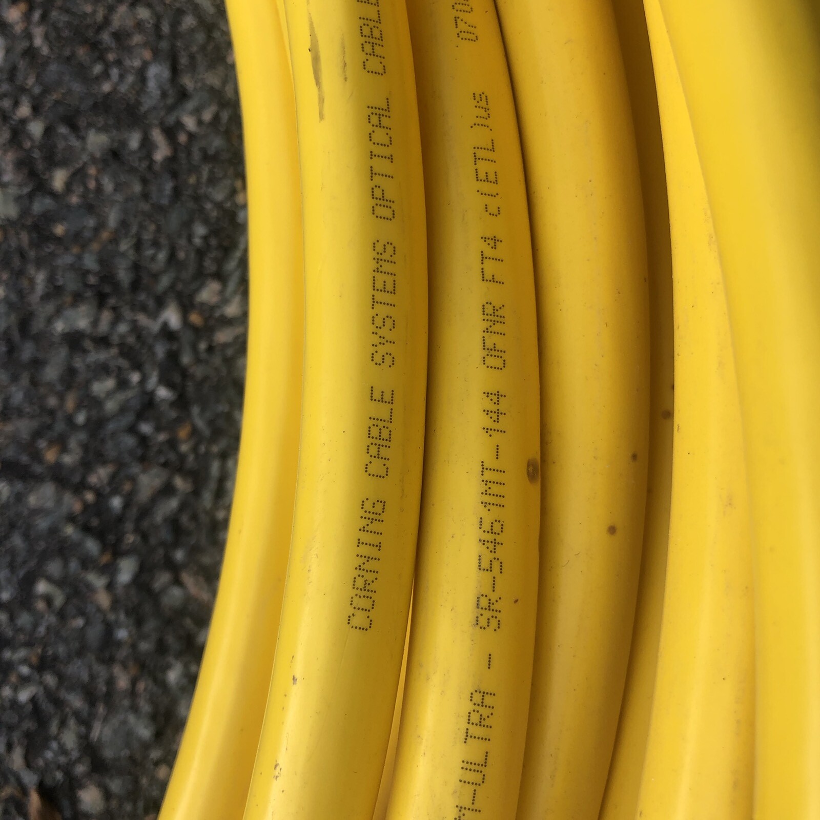 Opterna Model CTP, Collector Terminal Plate, 200ft Of 144 Fiber Optic ...