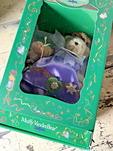 Muffy Vanderbear COUTURE Princess Muffy & the Polliwog Frog Prince 2005 ...