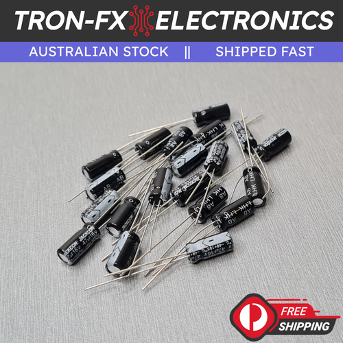 5/10/20Pcs 47uF 16V High Temp PCB Electrolytic Capacitor | eBay Australia