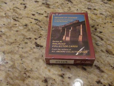 NEW SEALED Decade of Change Railroad Collector Cards Series 2 | eBay