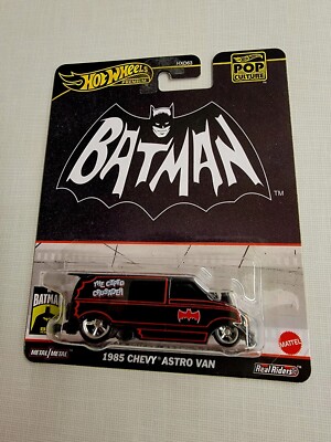 2024 Hot Wheels Premium Pop Culture Batman 1985 Chevy Astro Van 1/64 ...
