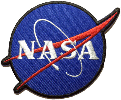 NASA Space Center Astronaut Program Vector US Space Badge Logo Sew Iron ...