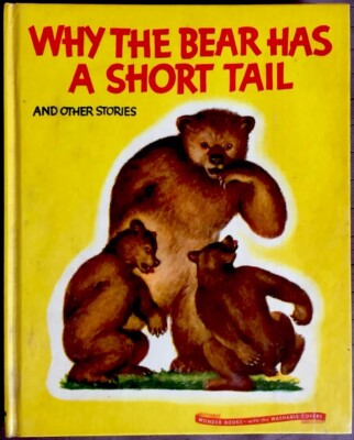 WHY THE BEAR HAS A SHORT TAIL & Other Folktales ~ Vintage Childrens ...