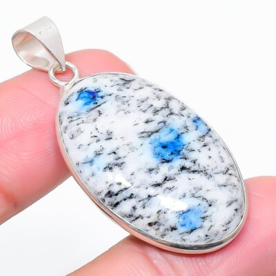 Natural K2 Jasper Gemstone Handmade 925 Sterling Silver Jewelry Pendant ...