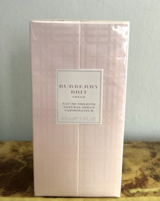 Vintage - Burberry Brit Sheer by INTER PARFUMS Women 3.3 /3.4 oz EDT ...