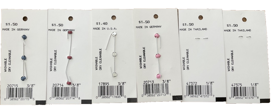 Lot of 6 JHB International Buttons -Sets of 3 Buttons, Barbie Buttons ...