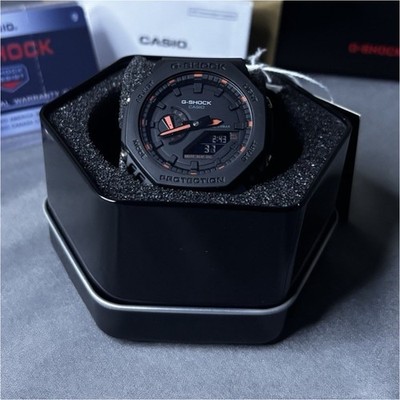 Casio G-SHOCK Black & Orange Watch w/ Box n papers [No Water] | eBay