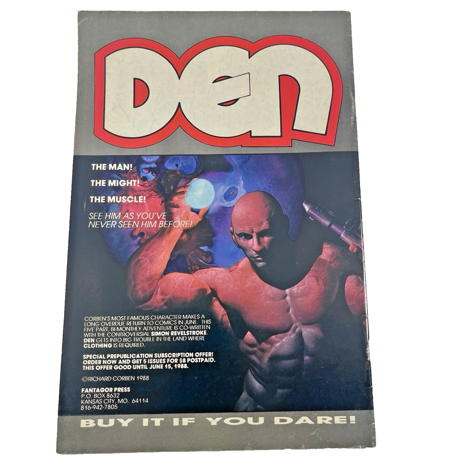 Children of Fire #3 Richard Corben Fantagraphics Underground Comic 1988 ...