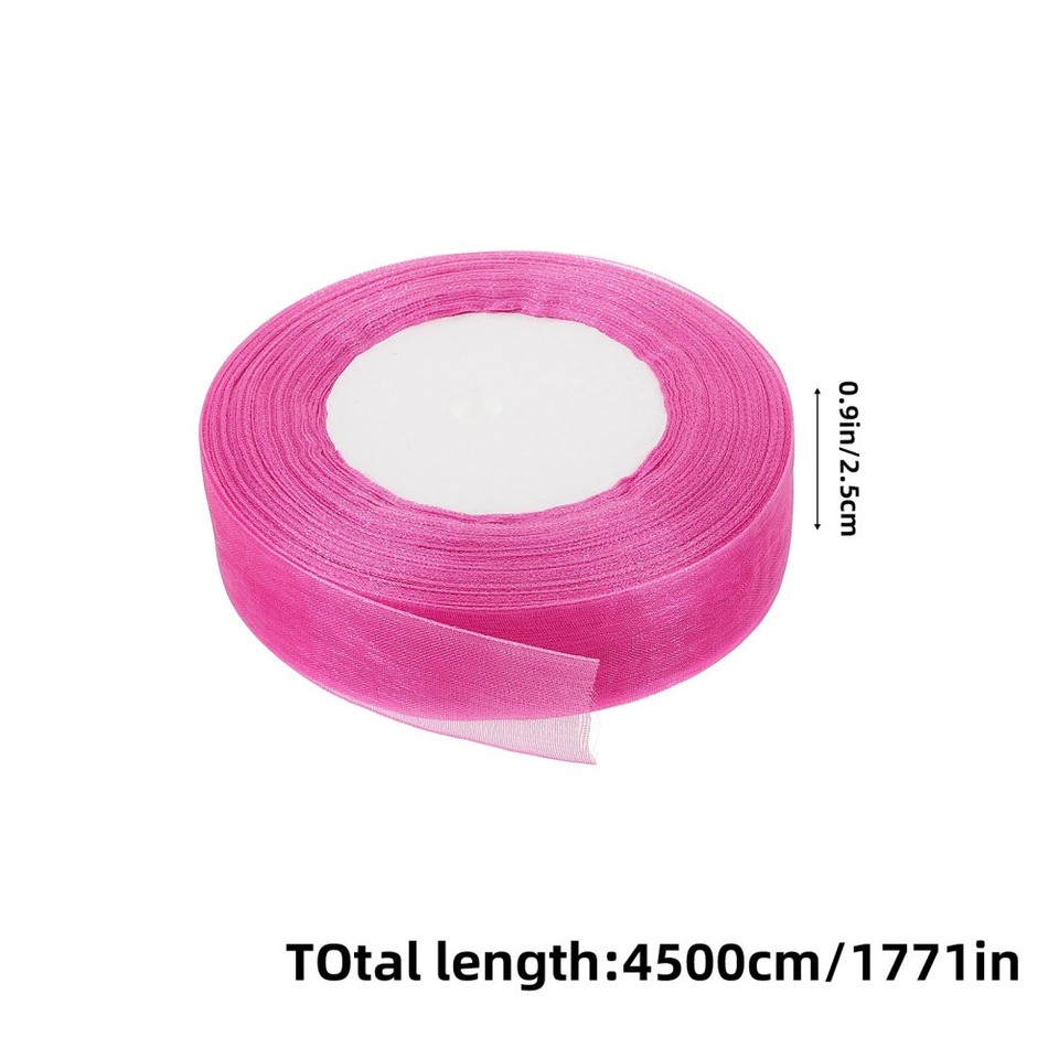 1 Roll Wide Ribbon Floral Bouquet Present Packing Ribbon Crafts Gift ...